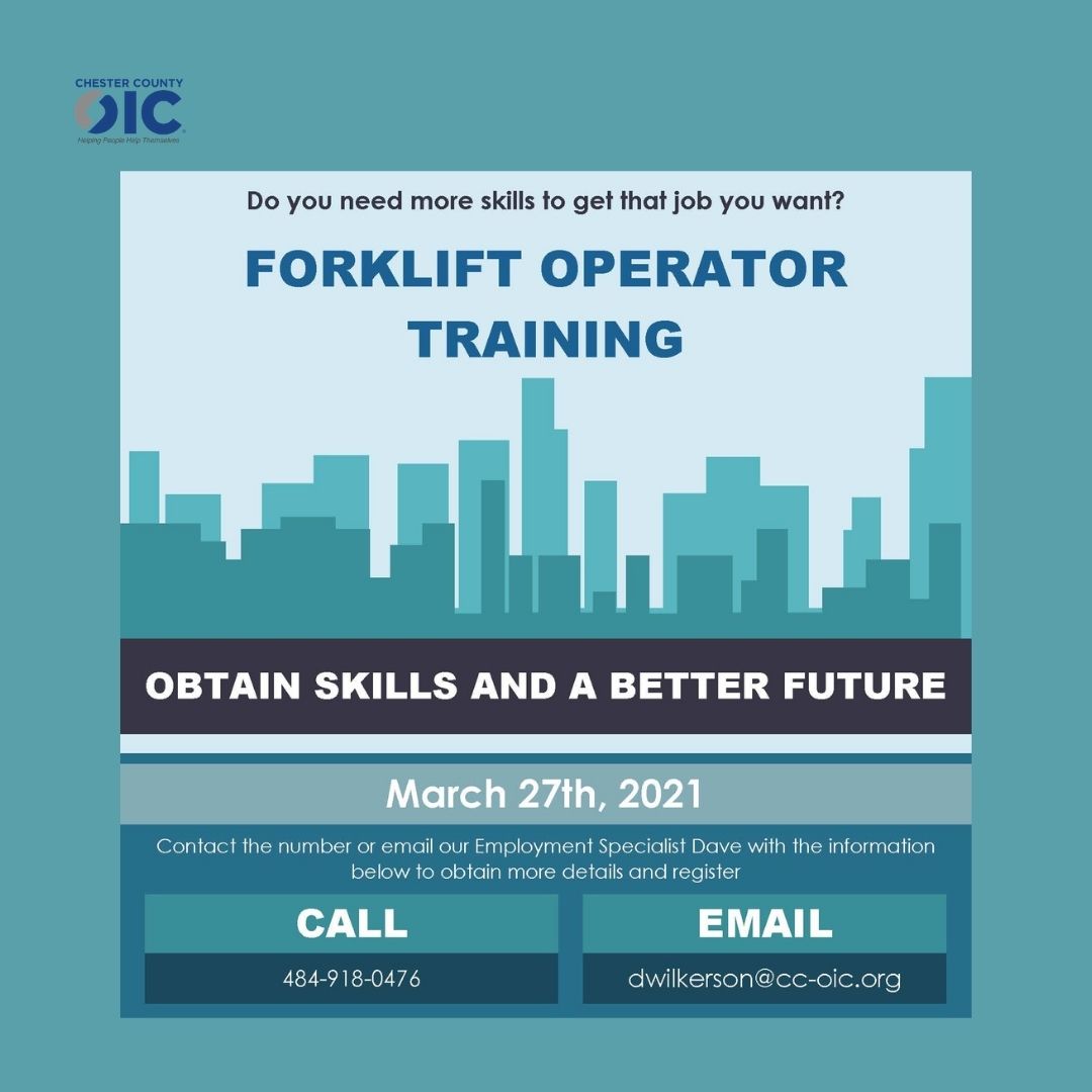 Chester County OIC – Helping People Help Themselves