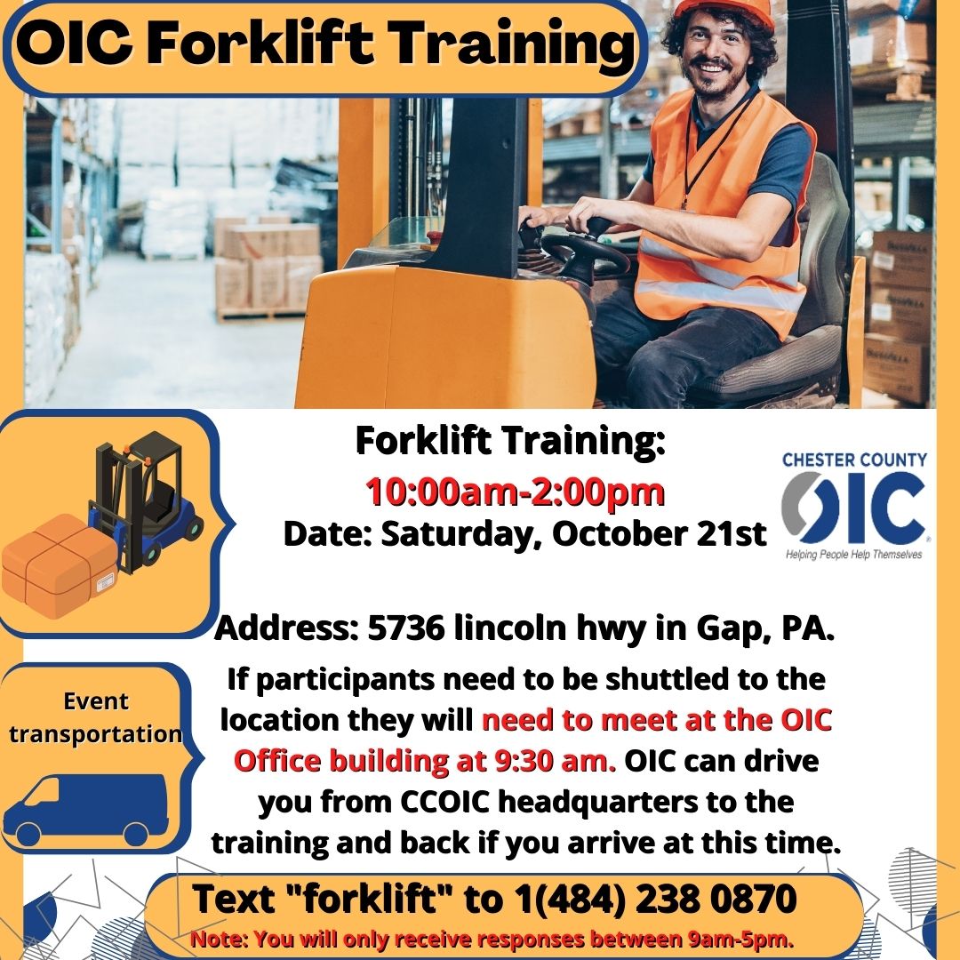 Chester County OIC – Helping People Help Themselves