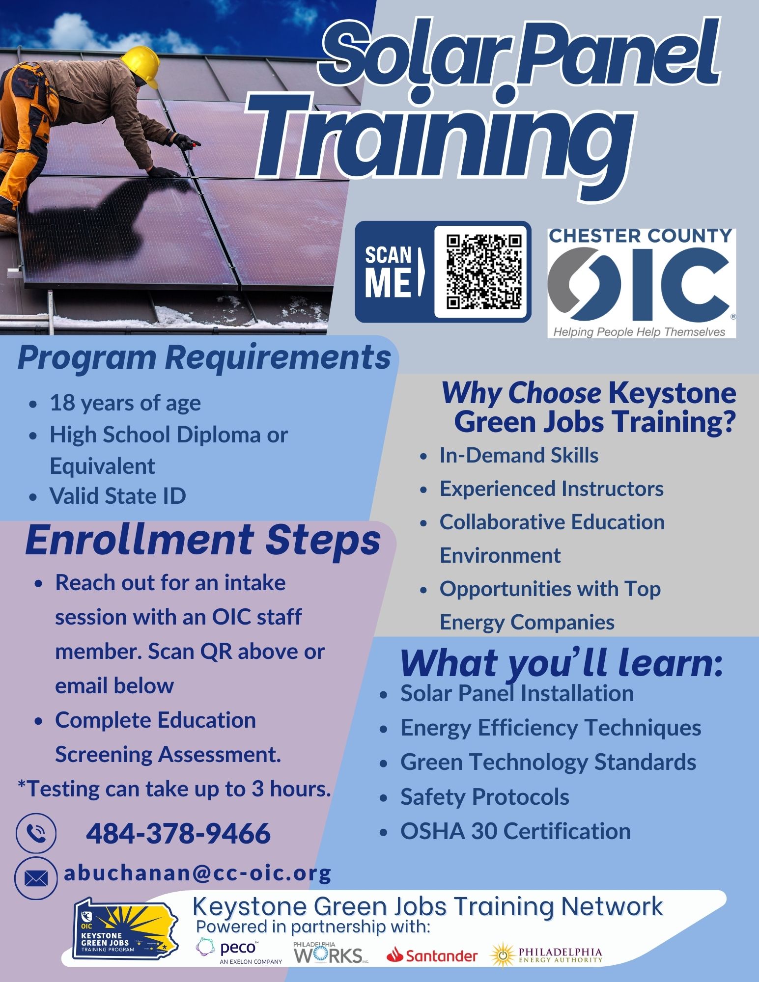 Chester County OIC – Helping People Help Themselves